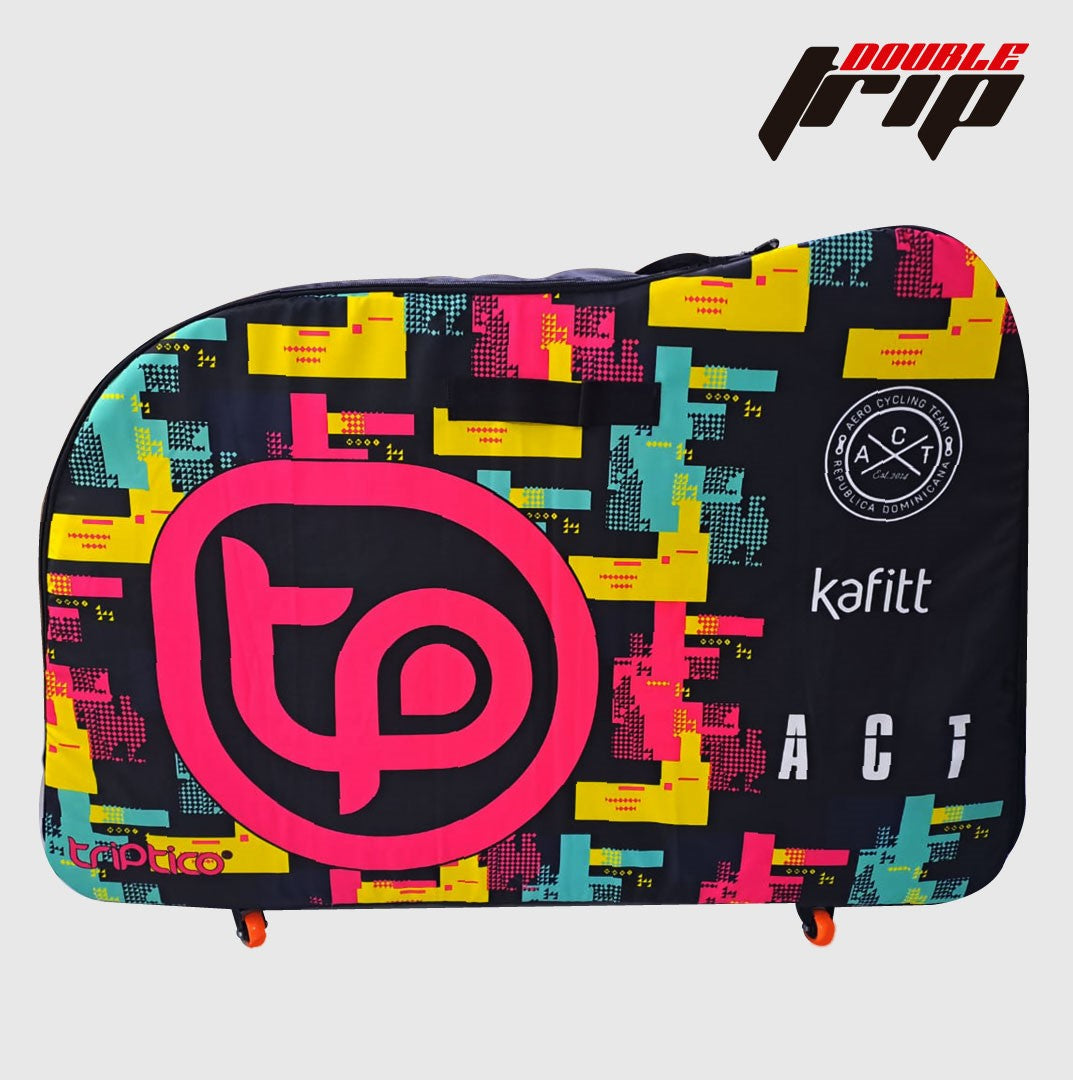 MALETA DOUBLE TRIP KAFIT – Tríptico Bags México